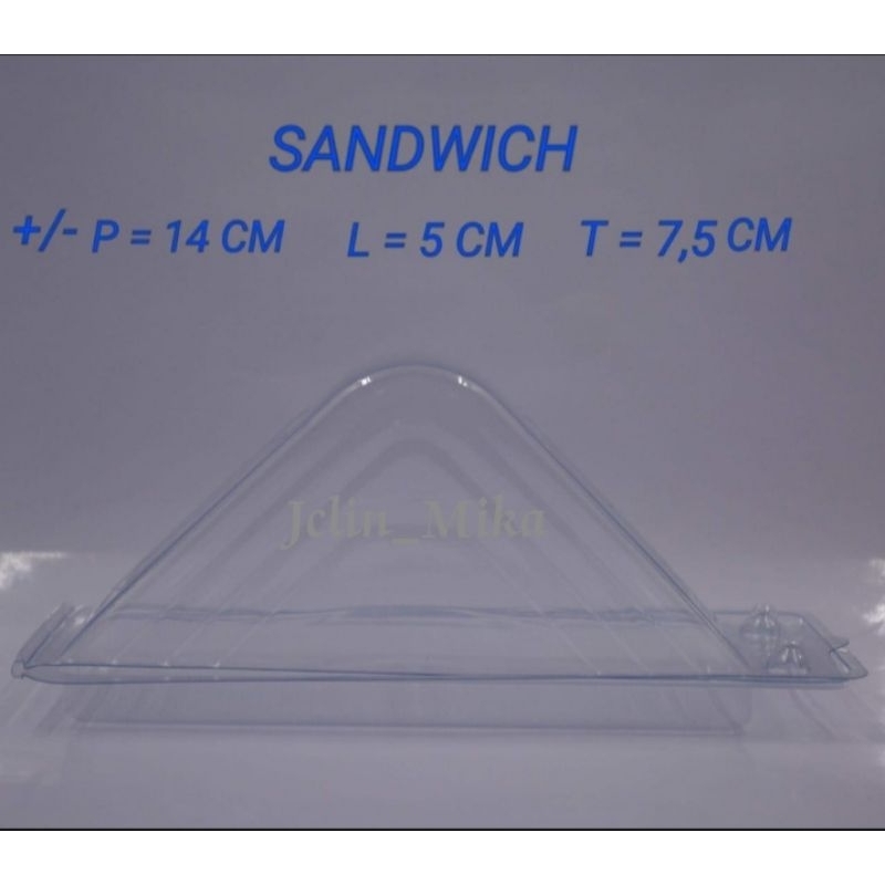 Jual Mika Sandwich Segitiga / Mika Roti (50pcs) | Shopee Indonesia
