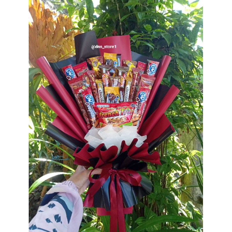 Jual Buket /bouquet / bucket Snack wisuda murah | Shopee Indonesia
