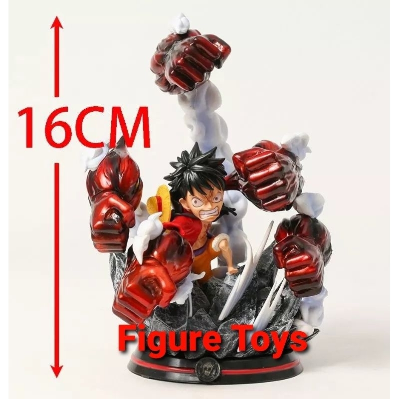 Jual Luffy Gear 3RD gattling gun one piece Figure | Shopee Indonesia