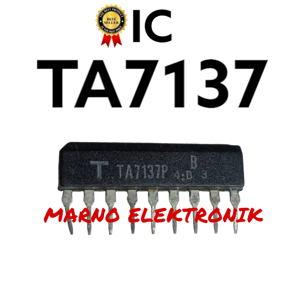 Jual IC TA7137P TA 7137P TA 7137 TA7137 ASLI ORI ORIGINAL | Shopee ...