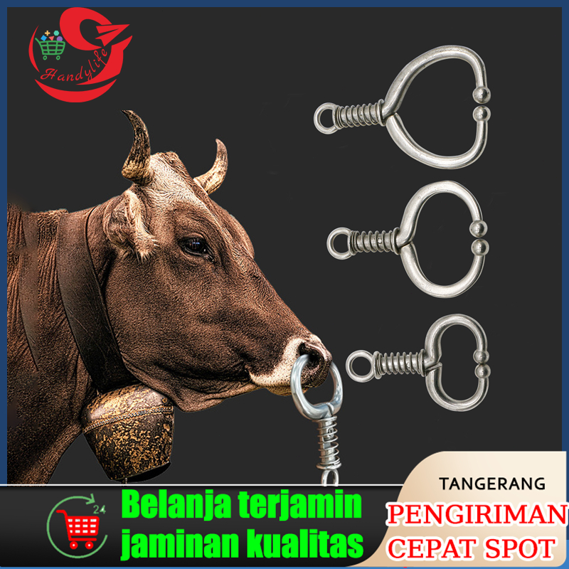 Jual Klip Penjepit Hidung Sapi Otomatis Baja Tahan Karat Hewan Ternak ...