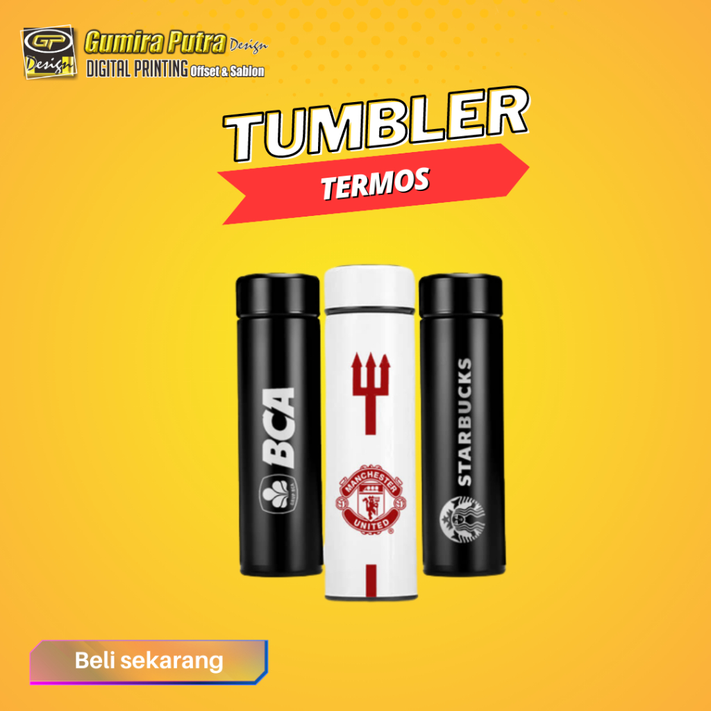 Jual TUMBLER CUSTOM NAMA BOTOL MINUM STAINLESS | Shopee Indonesia