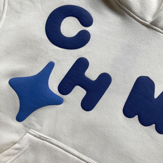 Jual Boxy Hoodie Chambredelavain - CHMB Broken White | Shopee Indonesia