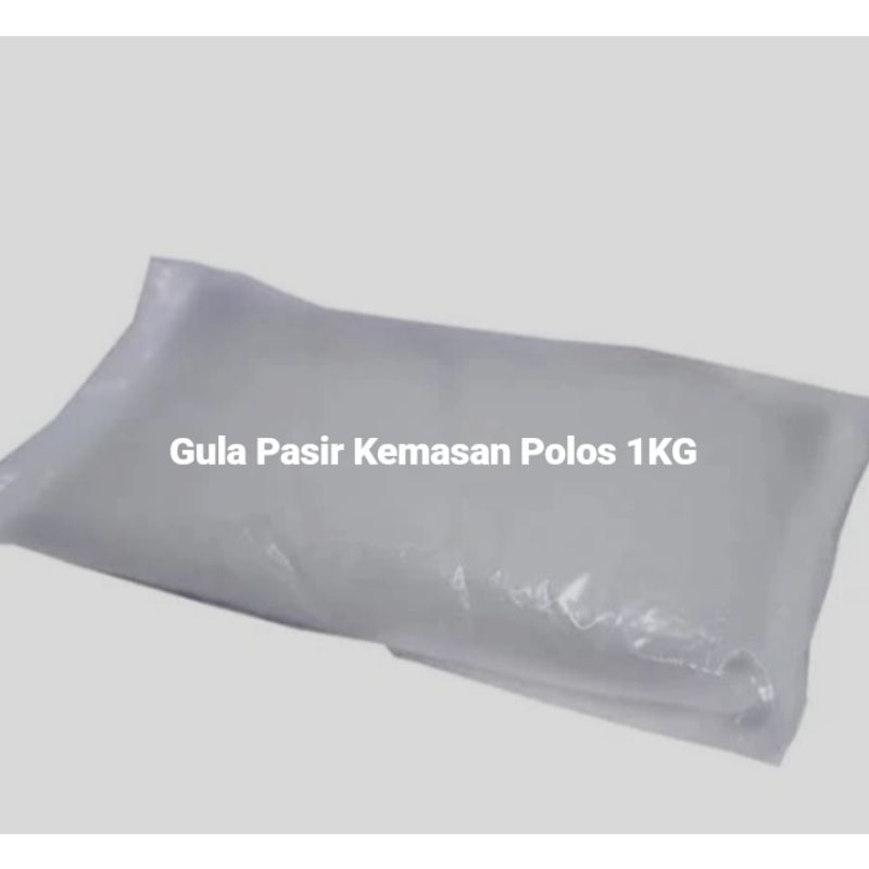 Jual Gula Pasir Kemasan Polos 1kg | Shopee Indonesia