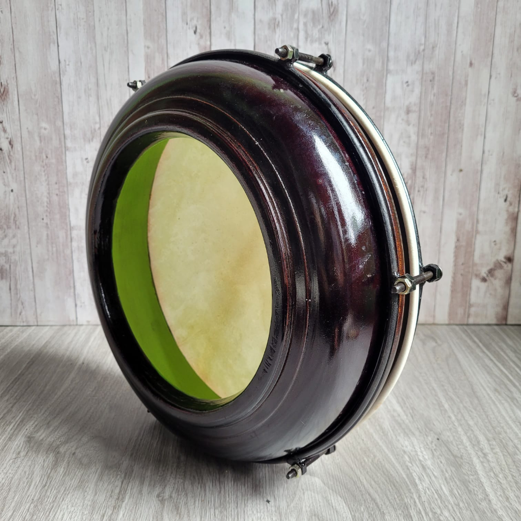 Jual Bass Hadroh 14 inch Fullset Tas Stand Stik Siap Pakai Bas Sarang ...