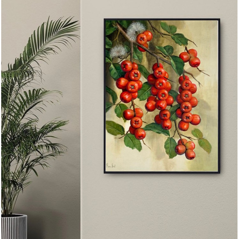 Jual Lukisan Buah Jambu, Buah Rambutan, Lukisan Realis, Lukisan Bali ...