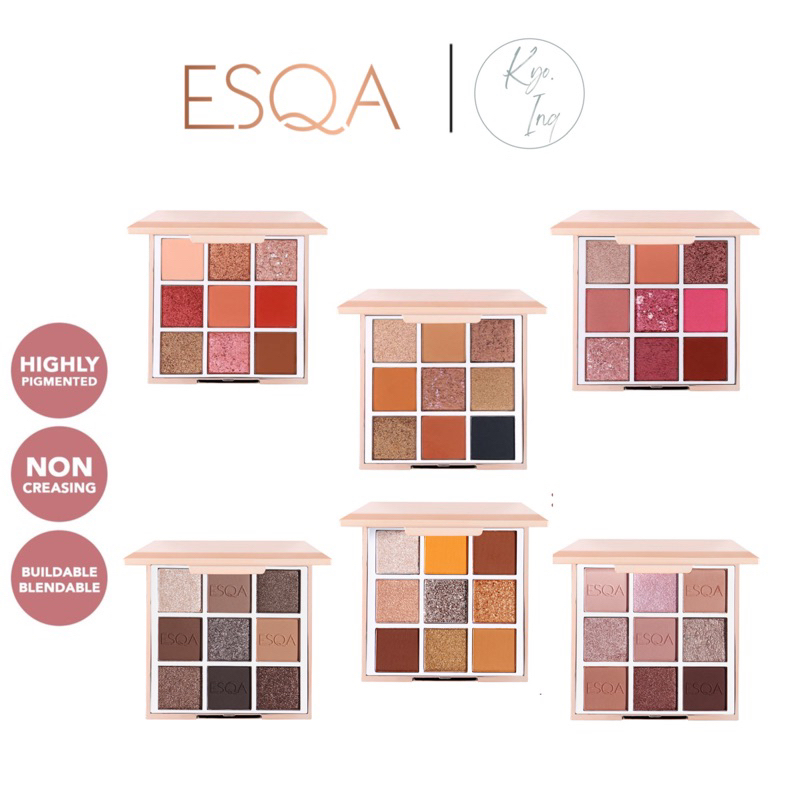 Jual ESQA Goddess Eyeshadow Palette | Shopee Indonesia
