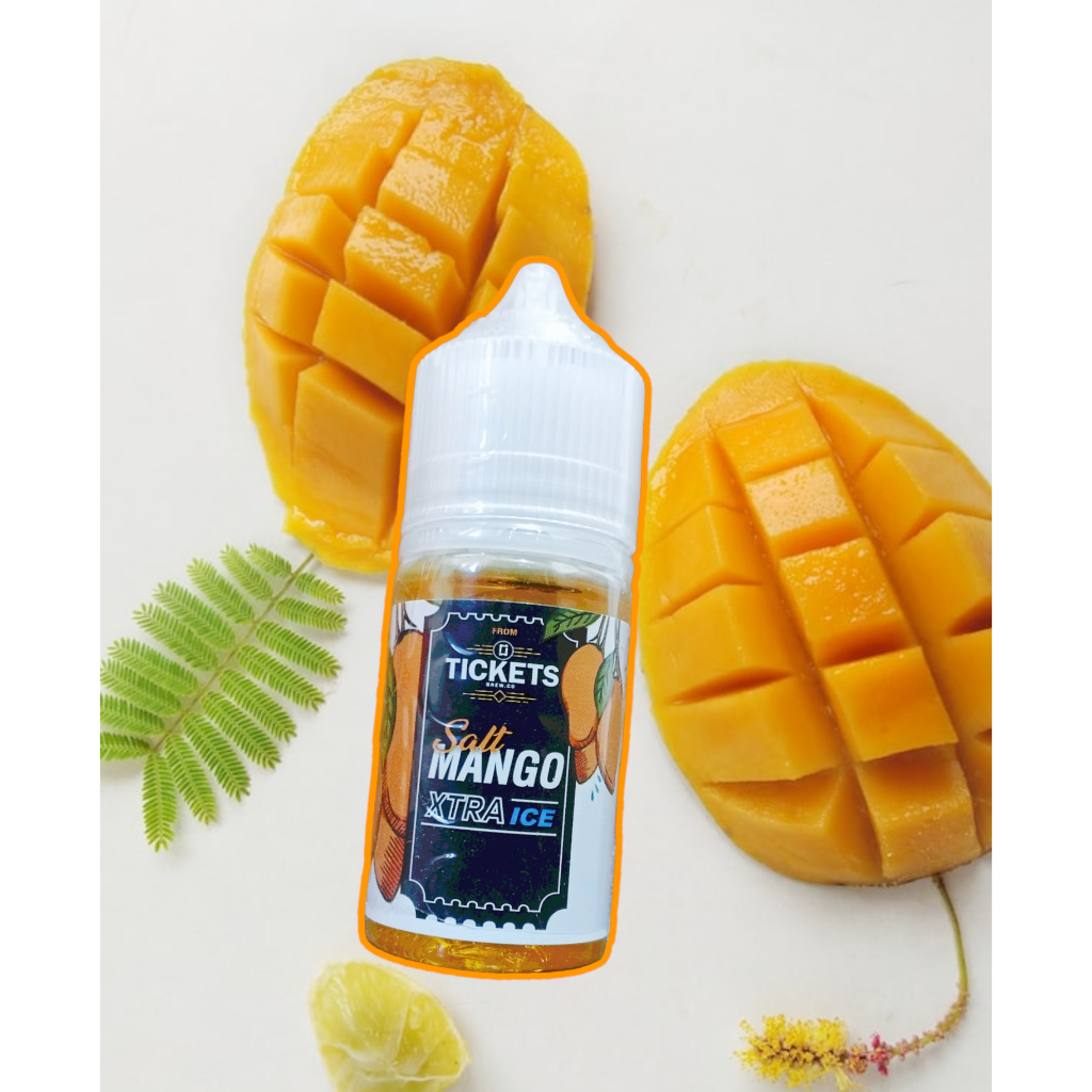 Jual Ticket Mango Extra Ice Saltnic 30ML By EJM | Shopee Indonesia