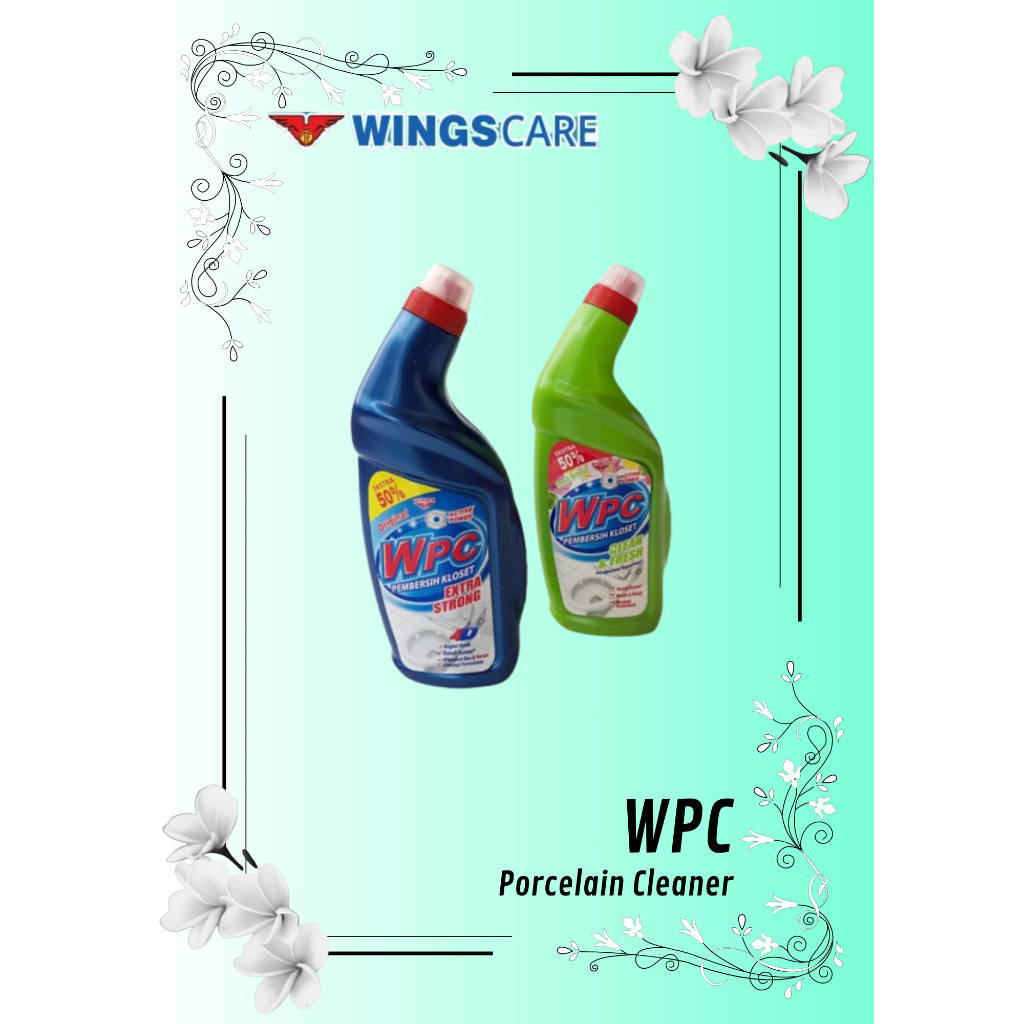 Jual Wings Porcelain Cleaner (WPC) Jerigen 4 Liter & 600ml Pembersih ...