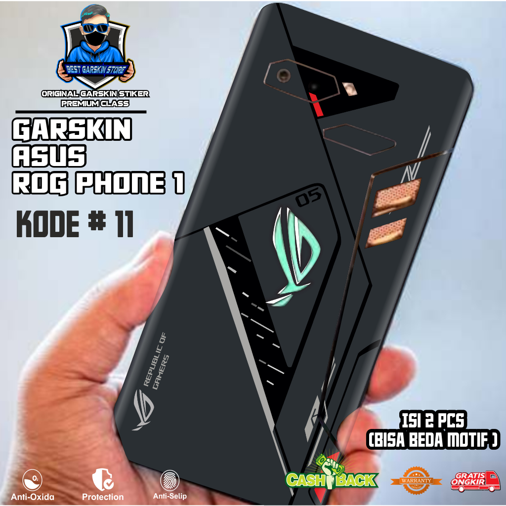 Jual Isi 2 Pcs Garskin Asus Rog Phone 1 Motif 11-15 ( Bisa Request Gambar sendiri) | Shopee ...