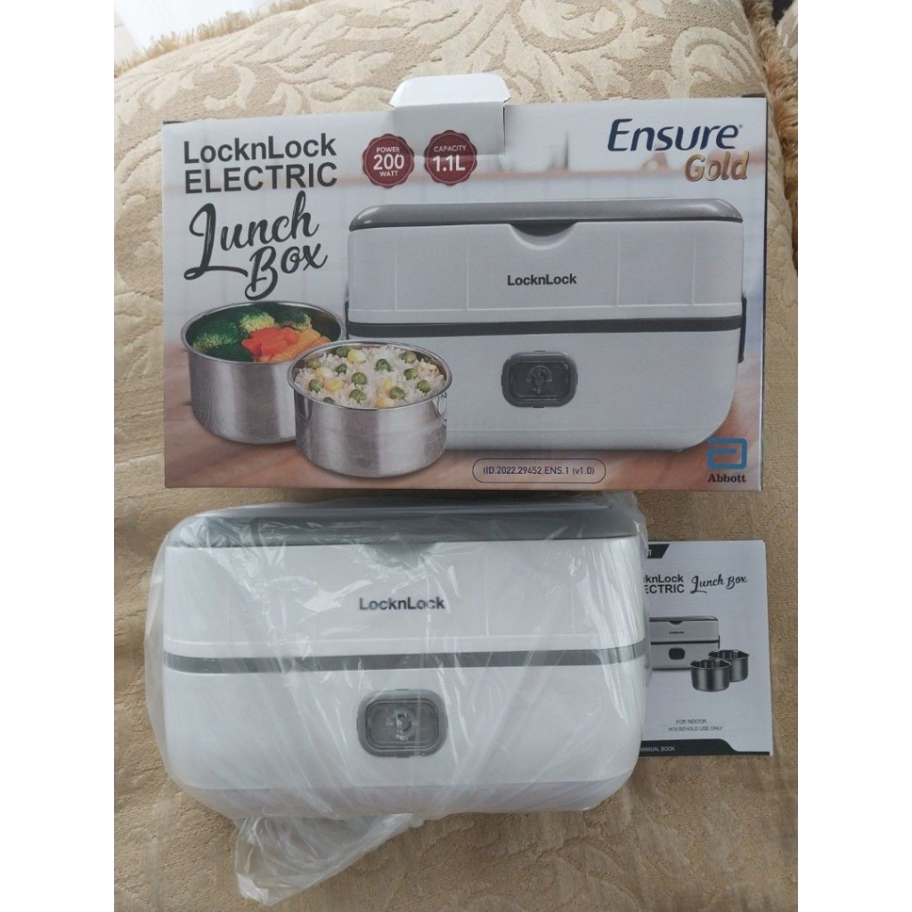Jual Lock n lock lunch box electric 1.1L LocknLock EJR286WHT pemanas ...