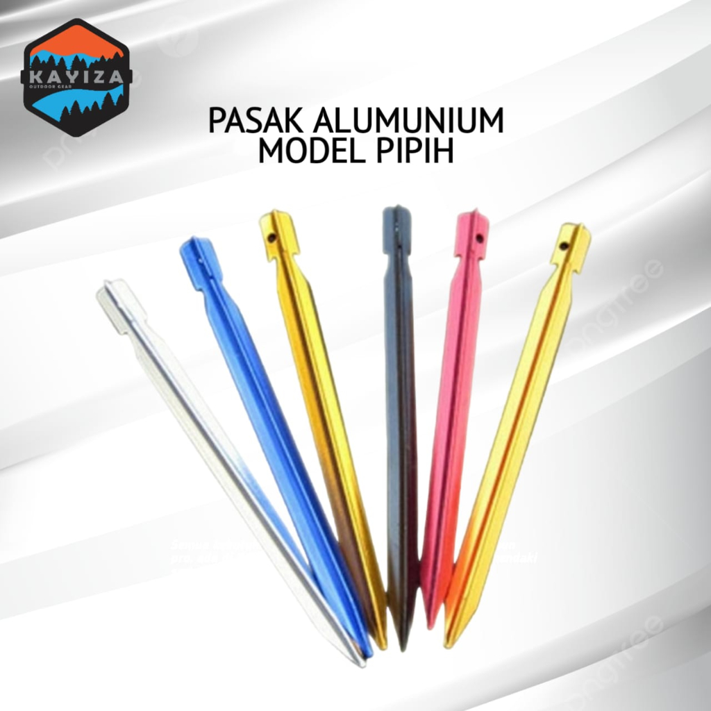 Jual Pasak tenda alumunium camping outdoor - pasak tenda camping ...