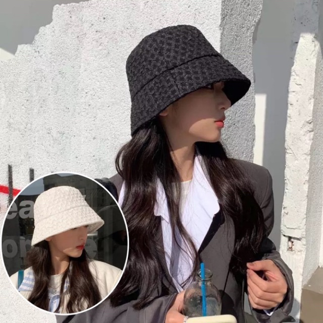 Jual Mesh Lace Bucket Hat import bucket hat kpop hat | Shopee Indonesia