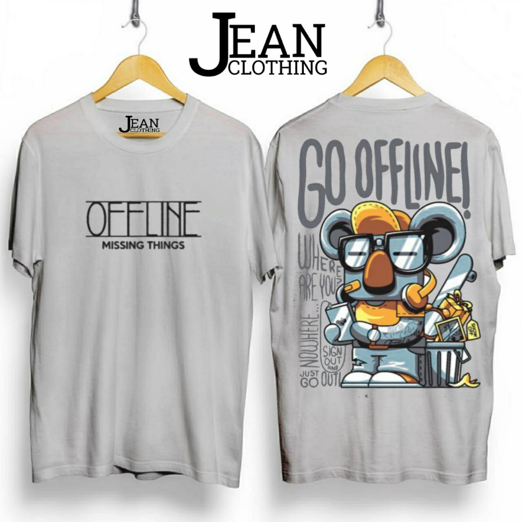 Jual JEAN CLOTHING KAOS T-SHIRT / KAOS MOTIF BERGAMBAR / KAOS OFFLINE ... Jual JEAN CLOTHING KAOS T-SHIRT / KAOS MOTIF BERGAMBAR / KAOS OFFLINE ...