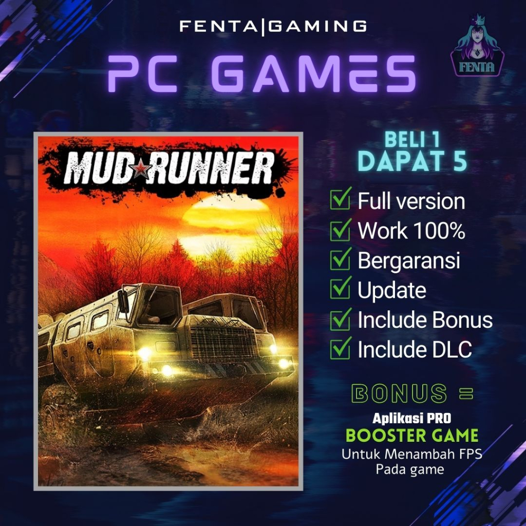 Jual SPINTIRES MUDRUNNER - GAME PC - GAME LAPTOP | Shopee Indonesia