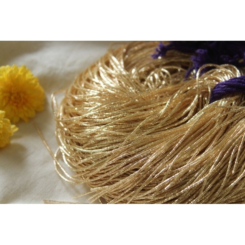 Jual BULLION WIRE • SQUARE WIRE • EMBROIDERY WIRE • KAWAT EMBROIDERY ...