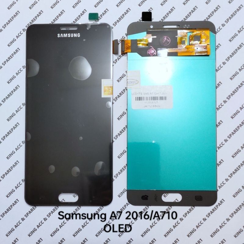 Jual LCD TOUCHSCREEN SAMSUNG A7 2016 A710 OLED | Shopee Indonesia