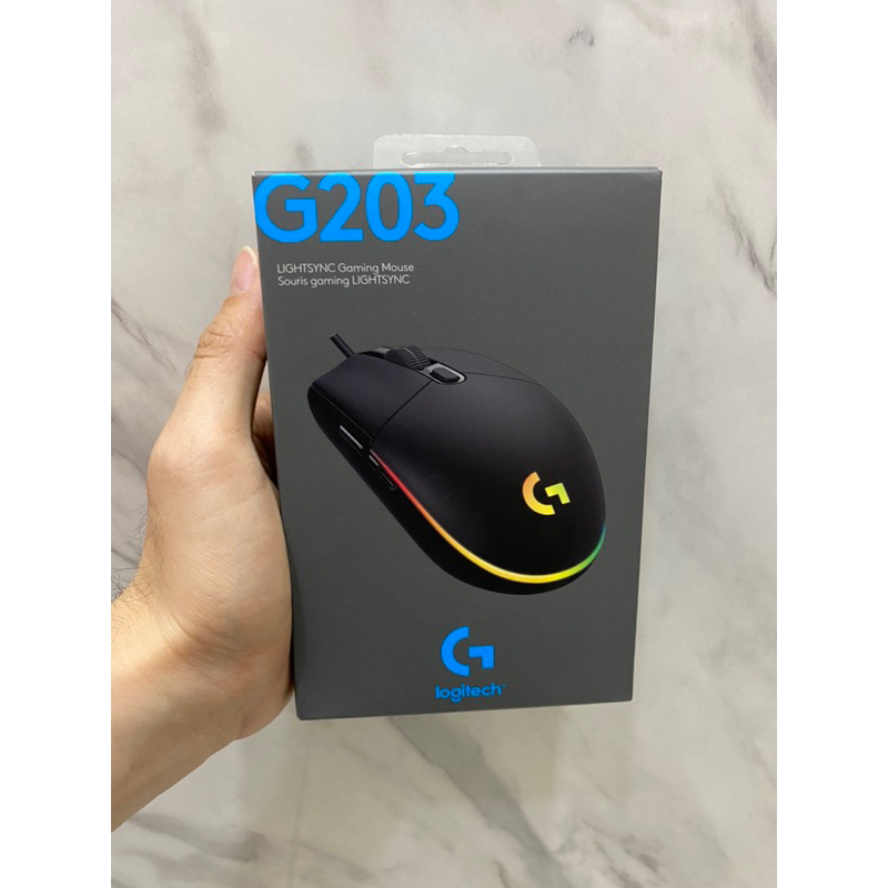 Jual Mouse Logitech G203 Black Gaming Mouse | Shopee Indonesia
