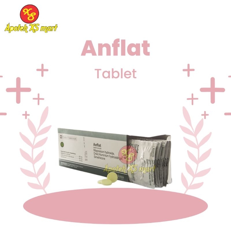 Jual ANFLAT TABLET/ SYR - MEREDAKAN SAKIT MAAG DAN GANGGUAN PENCERNAAN ...