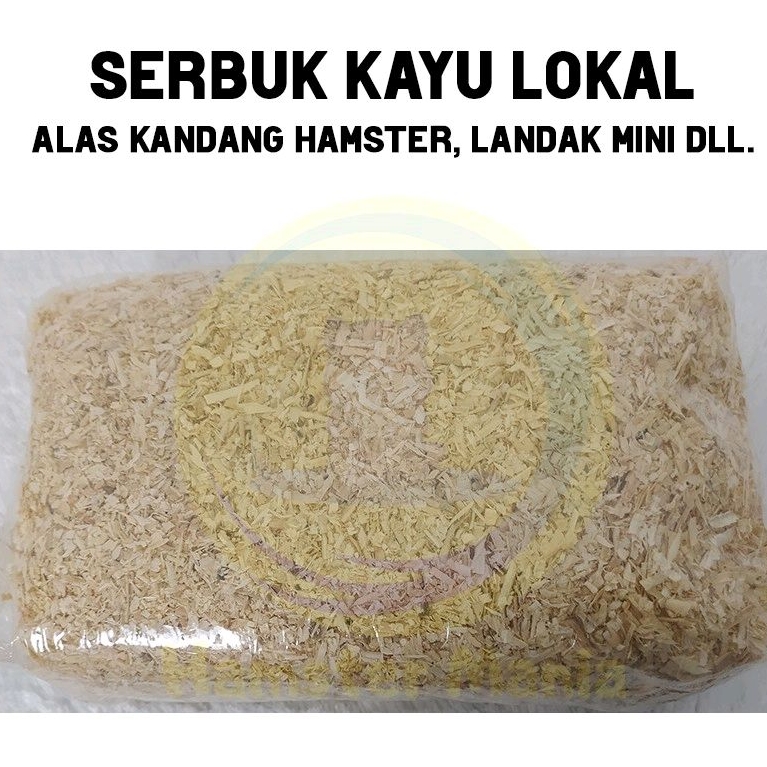 Jual SERBUK KAYU LOKAL 300gr Serbuk Kayu Hamster Serbuk Kayu serbuk ...