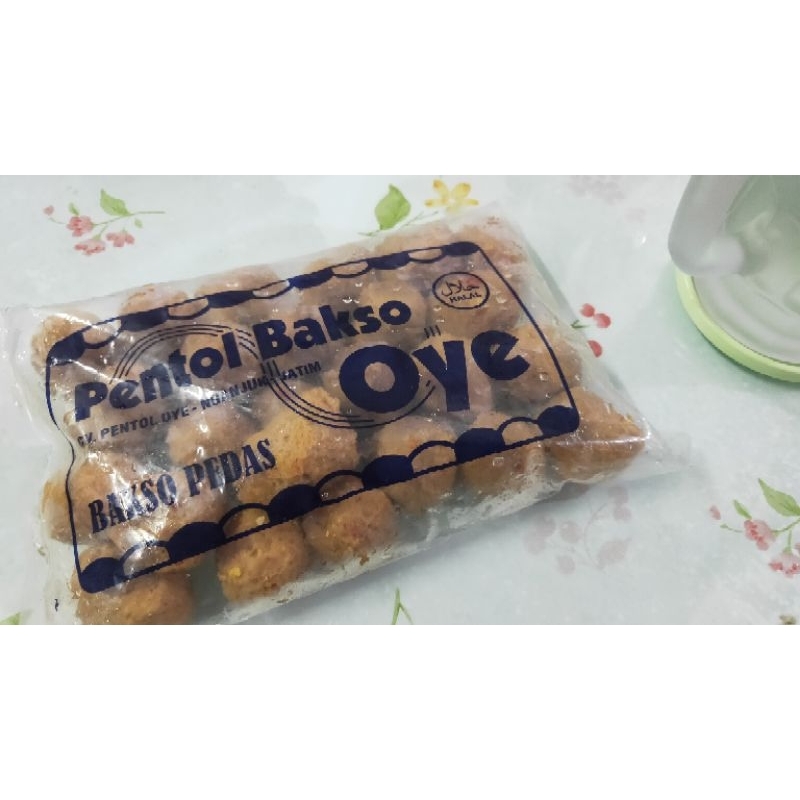 Jual Bakso Pentol OYE Varian Pedas | Shopee Indonesia