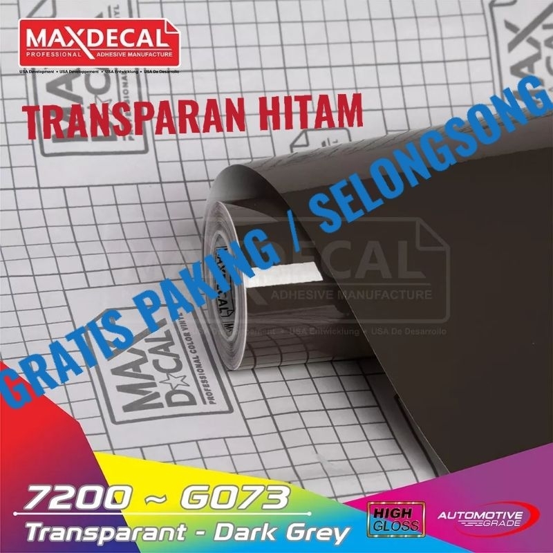 Jual stiker sticker skotlet scotlet TRANSPARAN HITAM mobil motor max ...