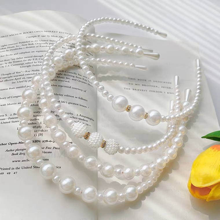 Jual JR - BANDO MUTIARA PEARL CANTIK MURAH / BANDO KOREA MUTIARA ...