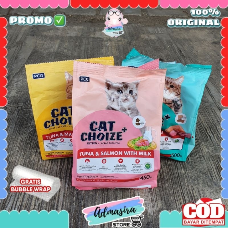 Jual Cat Choize Plus Cat Food Premium Makanan Kucing CC + Plus Adult ...