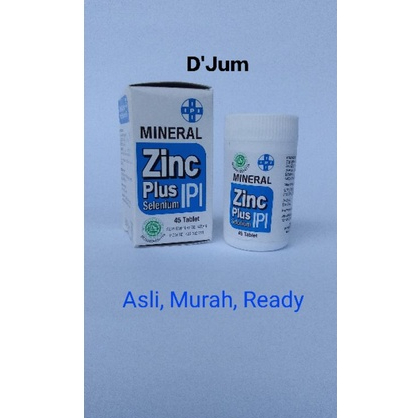 Jual MINERAL ZINC PLUS SELENIUM IPI SUPRA FERBINDO FARMA. | Shopee ...