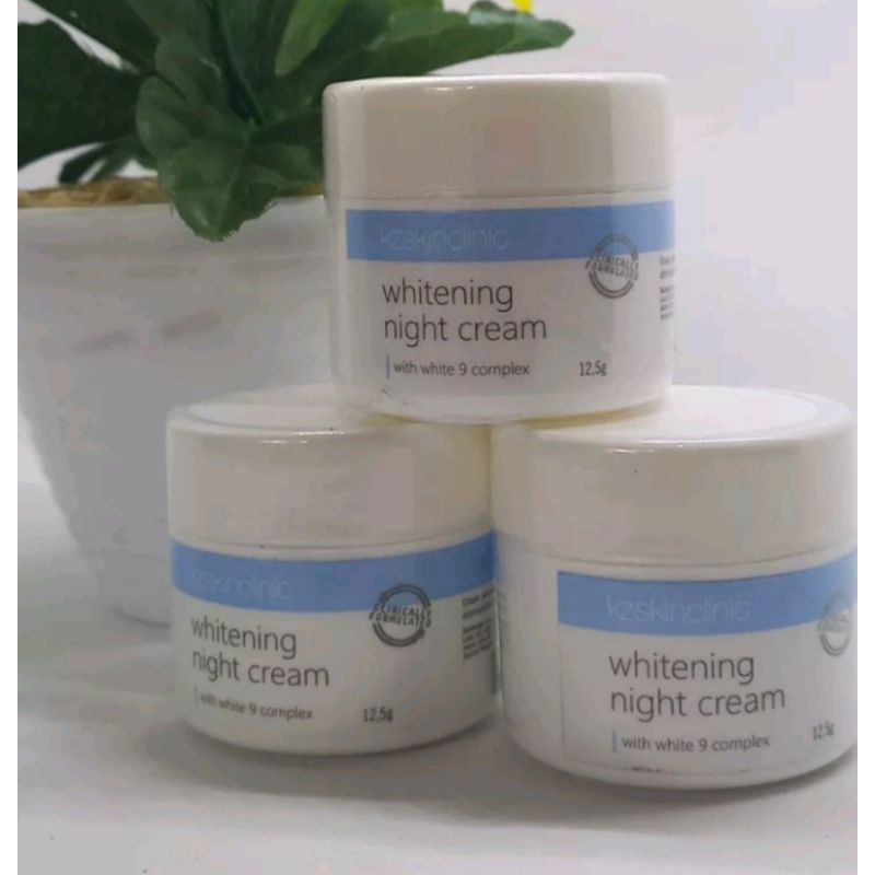 Jual kzskinclinic whitening NIGHT cream | Shopee Indonesia