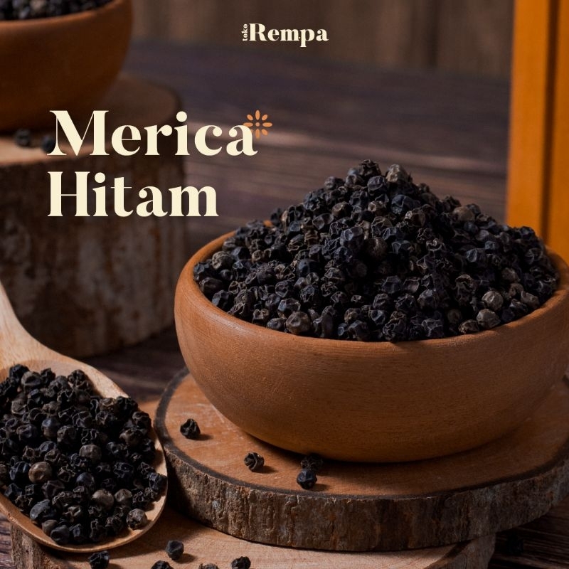 Jual Merica Hitam / Lada Hitam Butir Biji / Black Pepper Seed 1kg ...