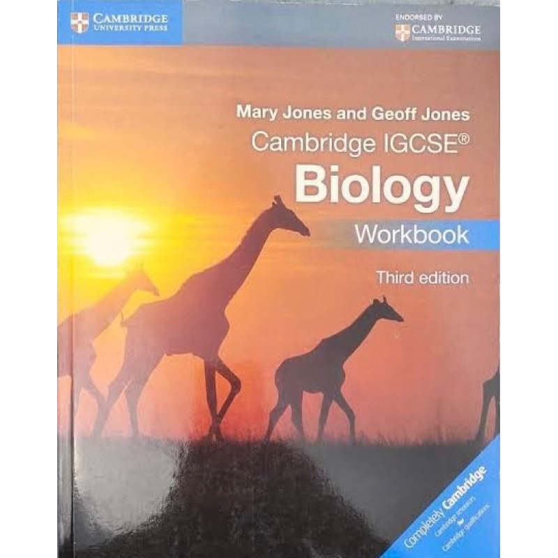 Jual Cambridge Igcse Biology Workbook (third edition) | Shopee Indonesia