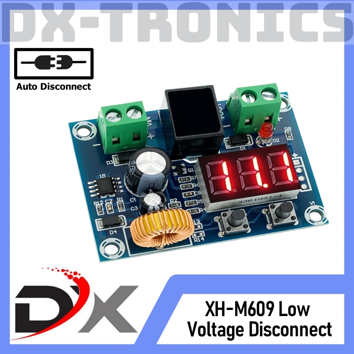 Jual XH-M609 Low Voltage Disconnect LVD DC Battery Protection | Shopee ...