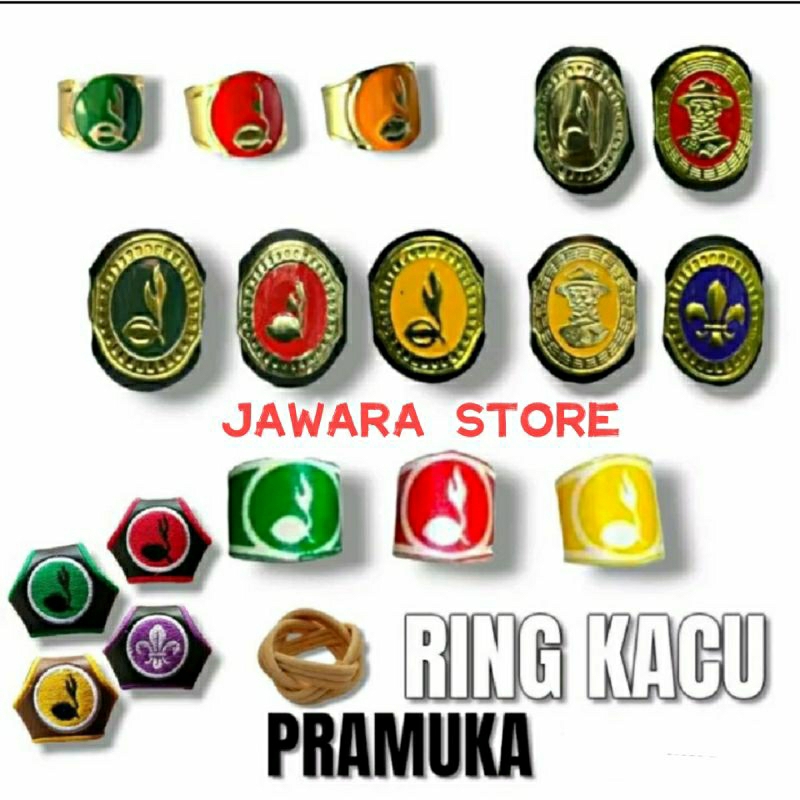 Jual Ring Kacu Hasduk Dasi Pramuka SD SMP SMA Siaga Penegak Penggalang Pembina Anak Dewasa ...