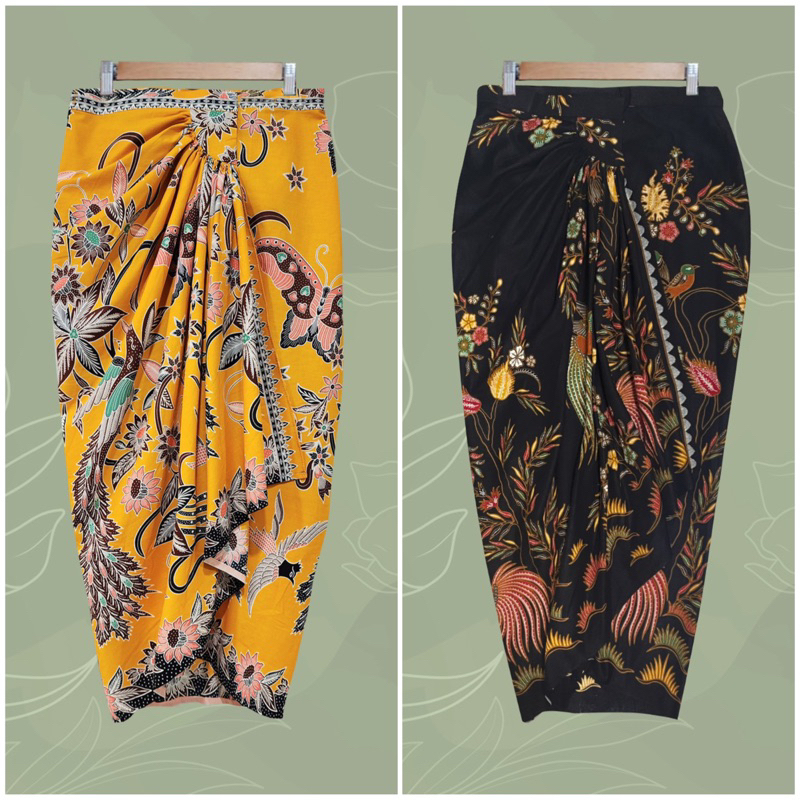 Jual BATIK NONIK - Rok Lilit Batik Modern / Rok lilit ikat instan Midi ...