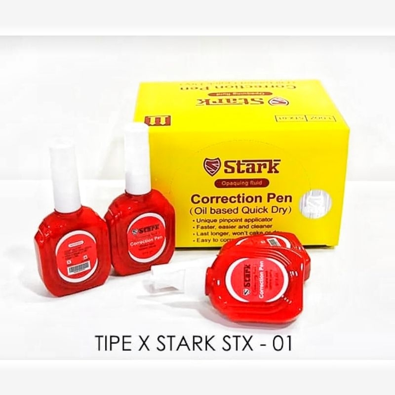Jual 12 Pcs CORECTION PEN STARK WESCO 01 | Shopee Indonesia