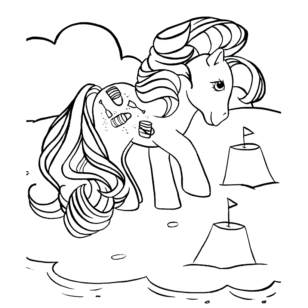Jual Gambar Sketsa Mewarnai / Little Pony / Part 3 / Gambar Sketsa ...