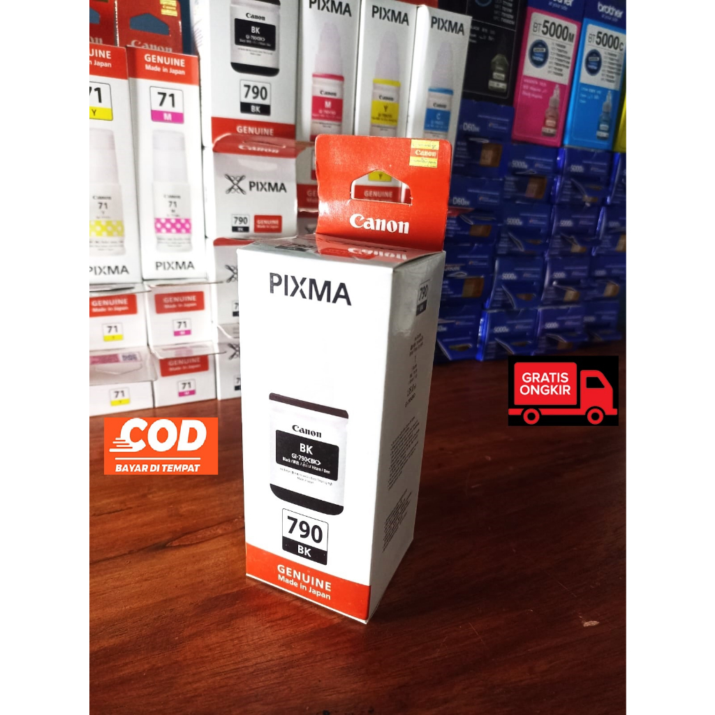 Jual Tinta PIXMA Canon GI-790 PREMIUM ORI G1010 G2010 G3010 G4010 G7070 ...
