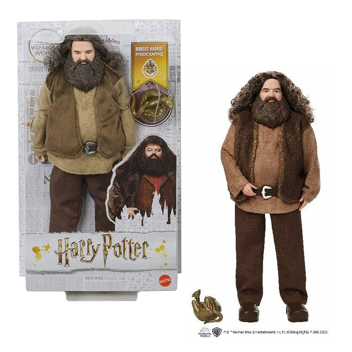 Jual Mattel Harry Potter Action Figure Rubeus Hagrid Collectible Doll ...