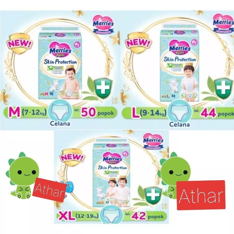 Jual Merries Pants Skin Protection M50 L44 XL38 XXL34 | Shopee Indonesia