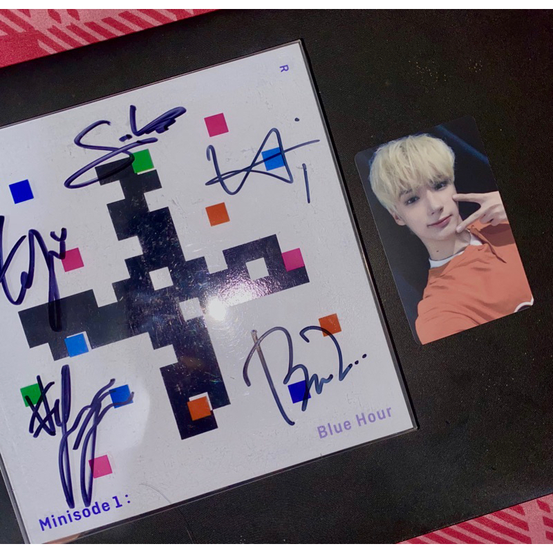 Jual Signed Album TXT Minisode1: Blue Hour (2020) Album bertanda tangan ...