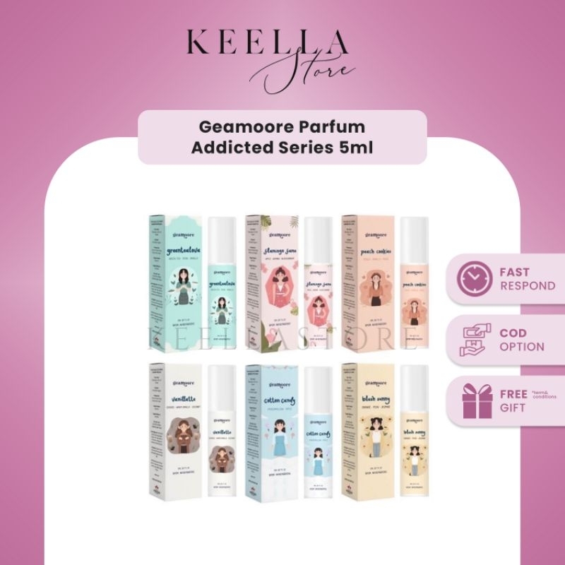 Jual Geamoore Parfum Parfume addicted series inspired v scent | Shopee ...