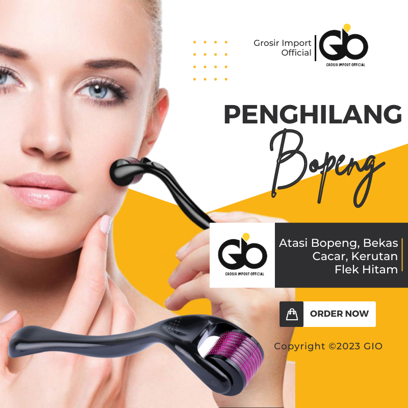Jual Derma roller Alat Penghilang Bopeng Bekas Jerawat Dermaroller Alat ...