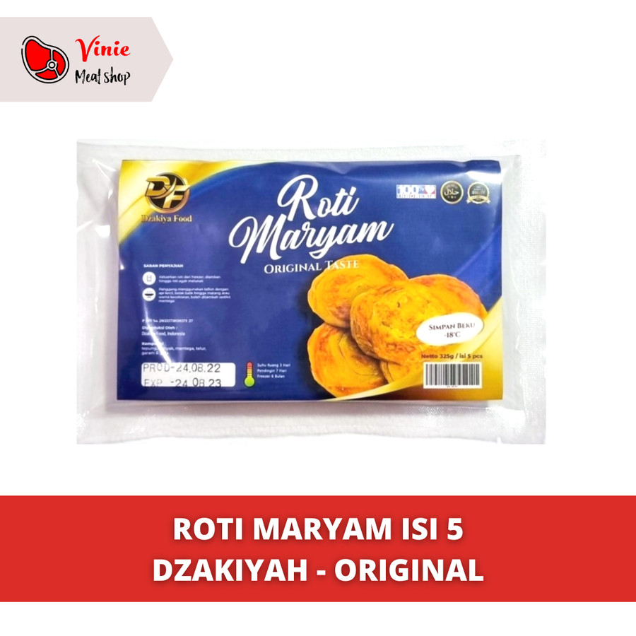 Jual Dzakiyah Roti Cane Maryam 375 Gr (Isi 5 Pcs) | Shopee Indonesia