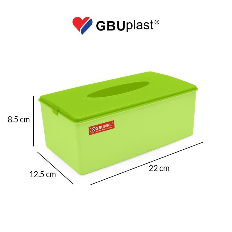 Jual Tempat Tisu GBU Kotak Tissue Box Tempat Penyimpanan Tisu Persegi ...