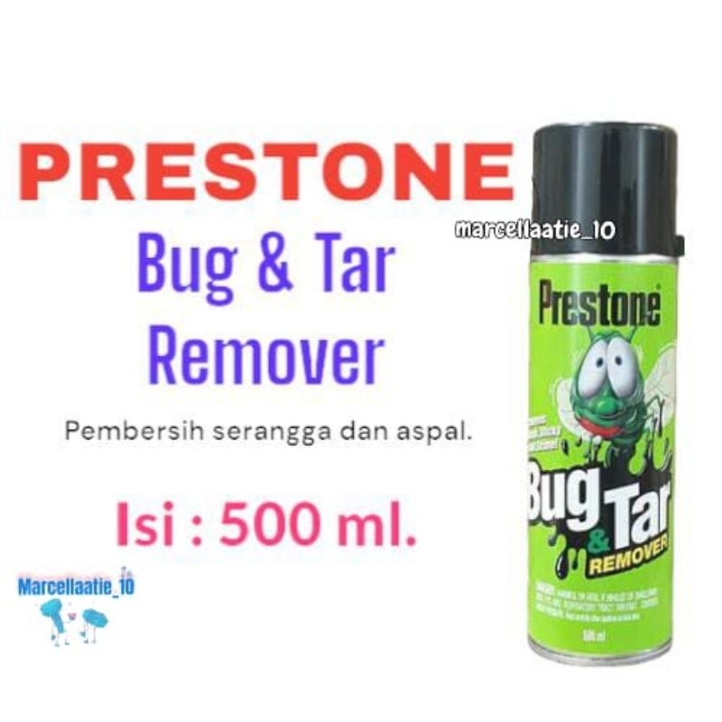 Jual PRESTONE BUG&TAR REMOVER PEMBERSIH SERANGGA & ASPAL PRESTONE BUG & TAR REMOVER 500 ML ...