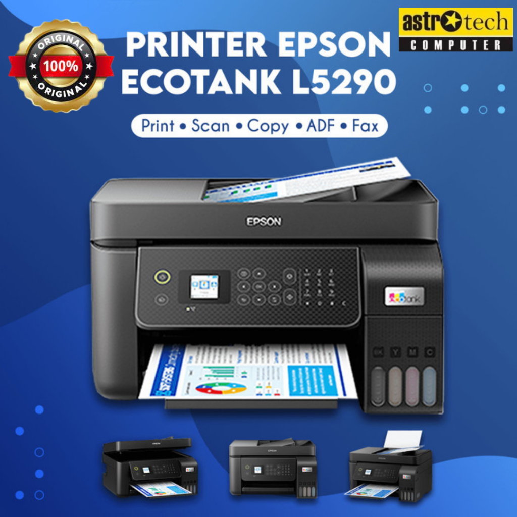 Jual Printer Epson EcoTank L5290 All-in One Print Scan Copy WiFi ADF ...