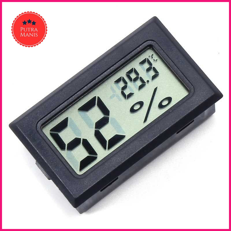 Jual Digital Higrometer Termometer alat pengukur kelembaban suhu udara ...