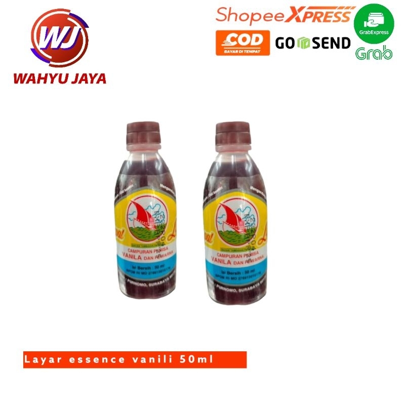 Jual layar essence vanili 50ml | Shopee Indonesia