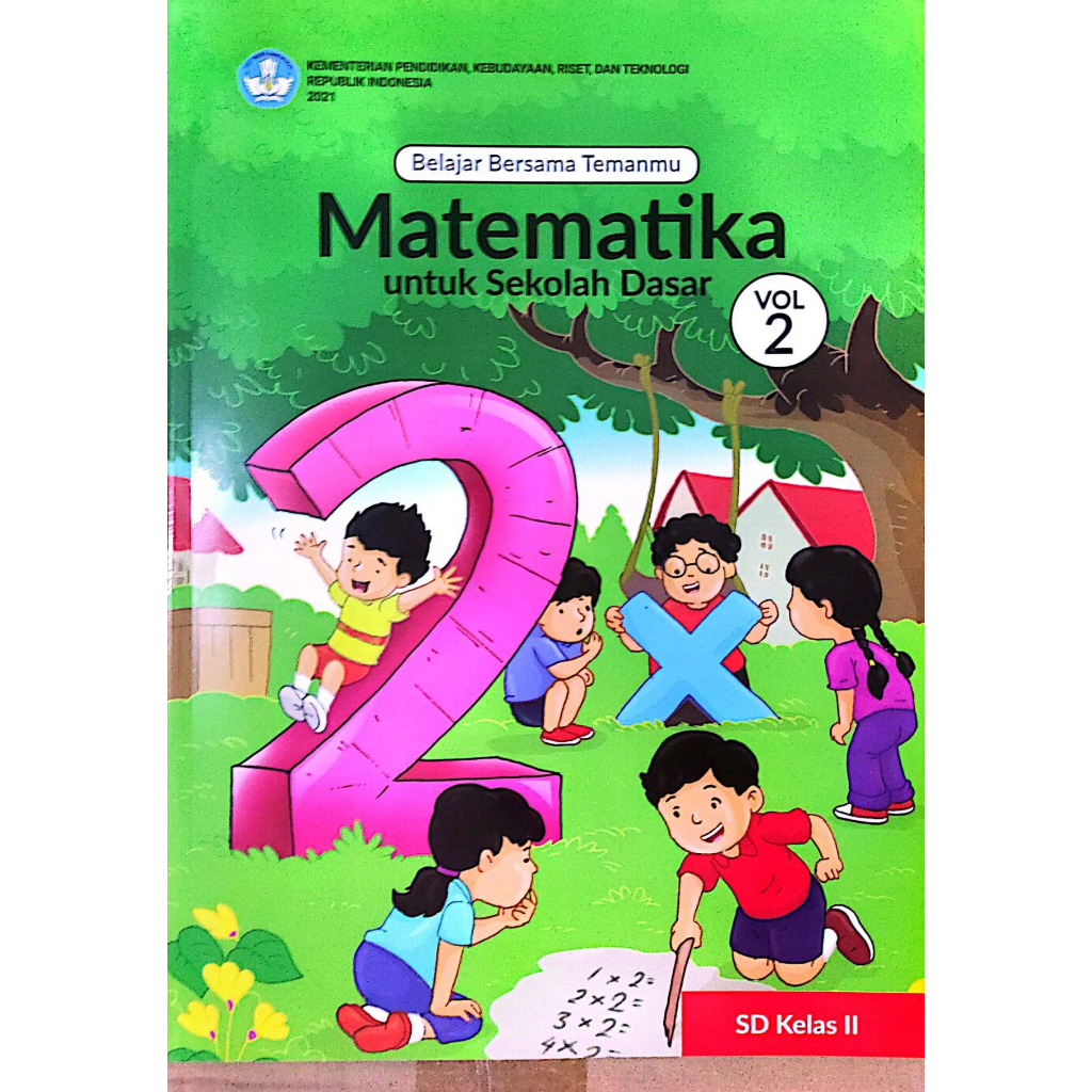 Jual Buku Matematika Kelas 2 Volume 2 SD/MI Kurikulum Merdeka Tahun 2021 | Shopee Indonesia